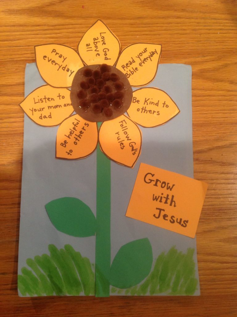 BEGINNER LEVEL 1: Lesson 22 Grow with Jesus Craft Example - 911 Life